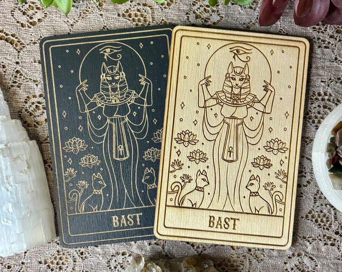 Bast Prayer Card - Etsy