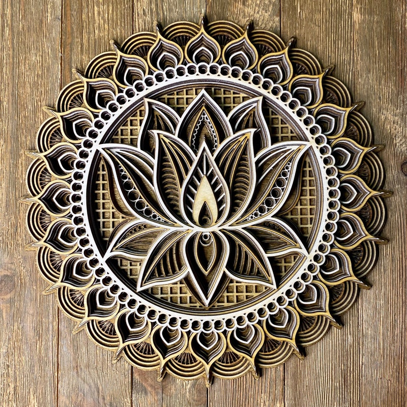 Lotus Wall Decor - Etsy