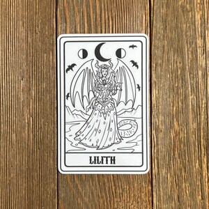 Lilith Sticker | Lilith Magnet - Etsy