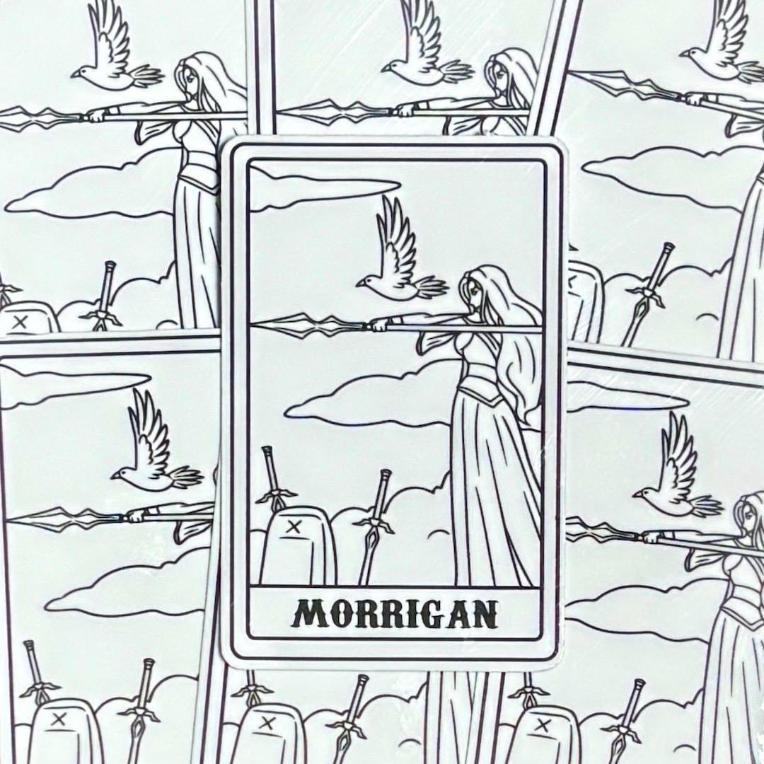 Morrigan Sticker | Morrigan Magnet - Etsy