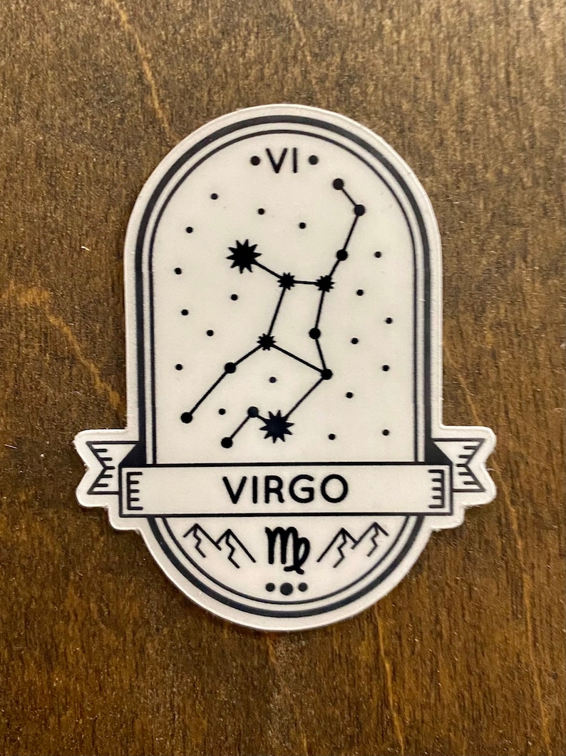 Zodiac Sign Stickers Individual or Set | Etsy