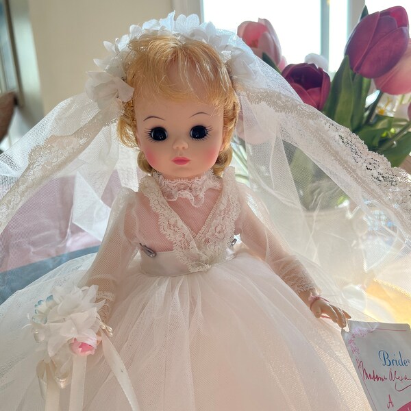 Madame Alexander Doll Vintage Bride - Etsy