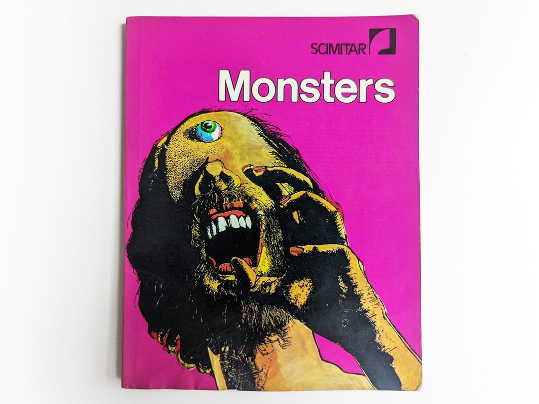 Eric Maple - Monsters - Scimitar Vintage Paperback Book - 1978 - Etsy