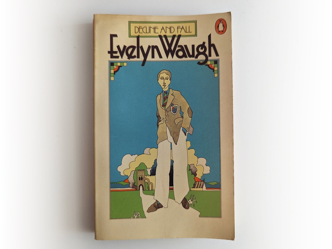 Evelyn Waugh - Decline and Fall - Penguin Vintage Paperback Book - 1974 ...