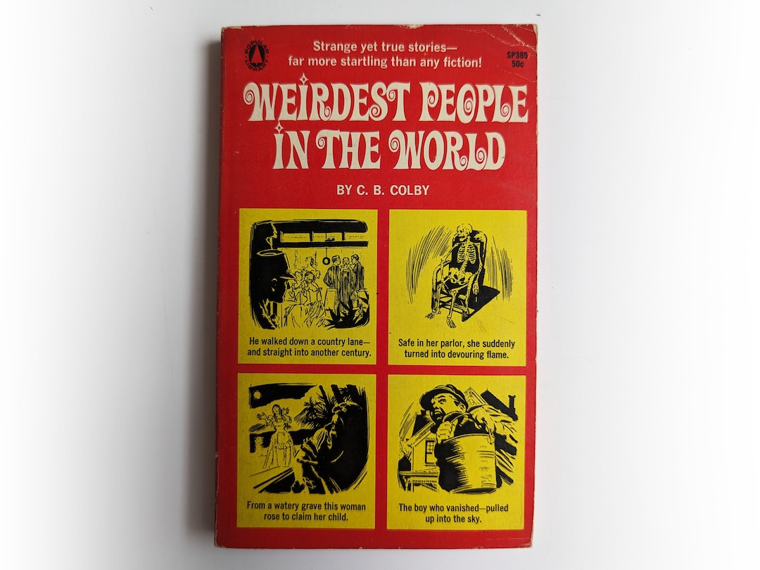 CB Colby - Weirdest People in the World - Vintage Paperback Book - 1965 ...