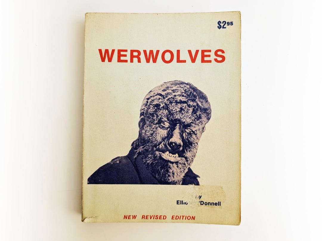 Elliott O'donnell - Werwolves (werewolves) - Horror Occult Vintage ...
