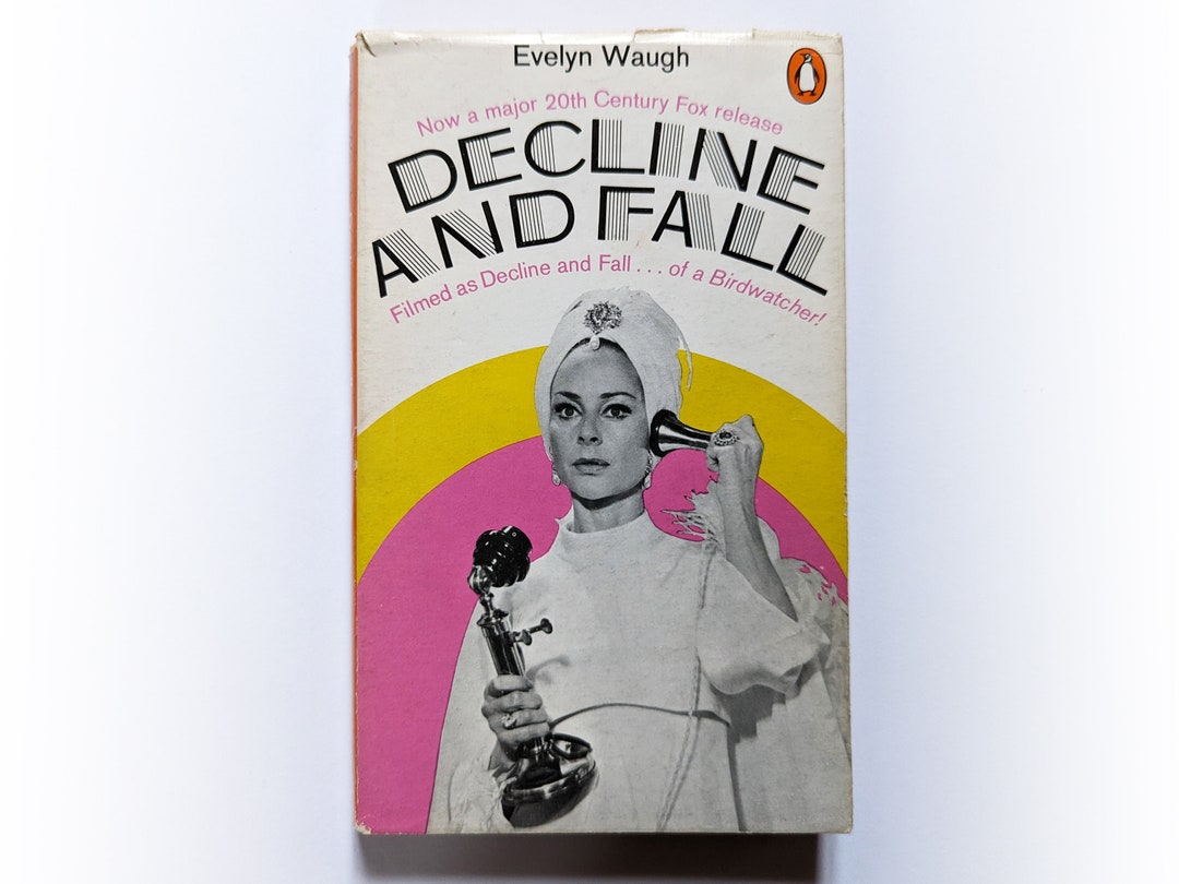 Evelyn Waugh - Decline and Fall - Penguin Vintage Paperback Book - 1968 ...