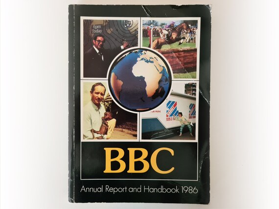 BBC Annual Report and Handbook Television and Radio - Etsy