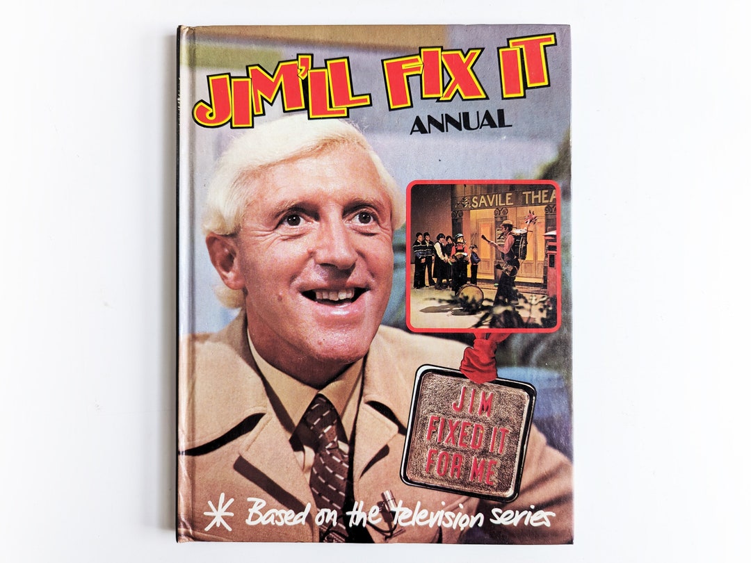 Jimmy Savile Jim'll Fix It Annual Vintage Tv Hardback Book 1981 - Etsy