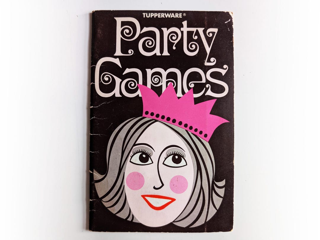 Tupperware - Party Games - Booklet - Circa 1960s - Etsy
