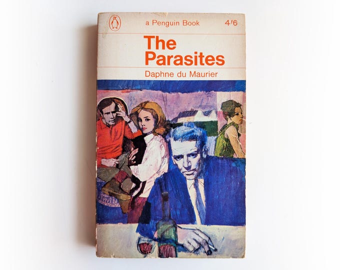 Daphne Du Maurier - the Parasites - Penguin Vintage Paperback Book ...