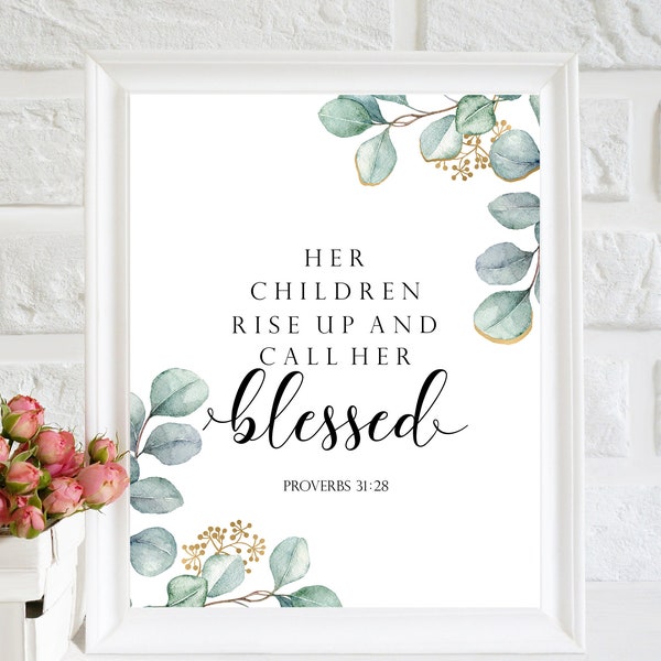 Proverbs 31 28 - Etsy