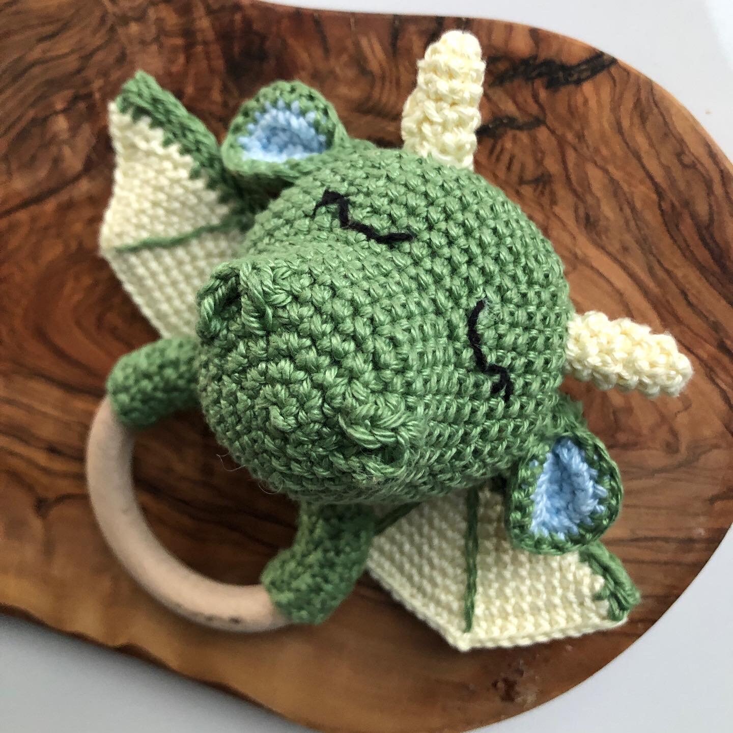 Rattle Dragon, Children's Toys, Toddler Chew - Etsy
