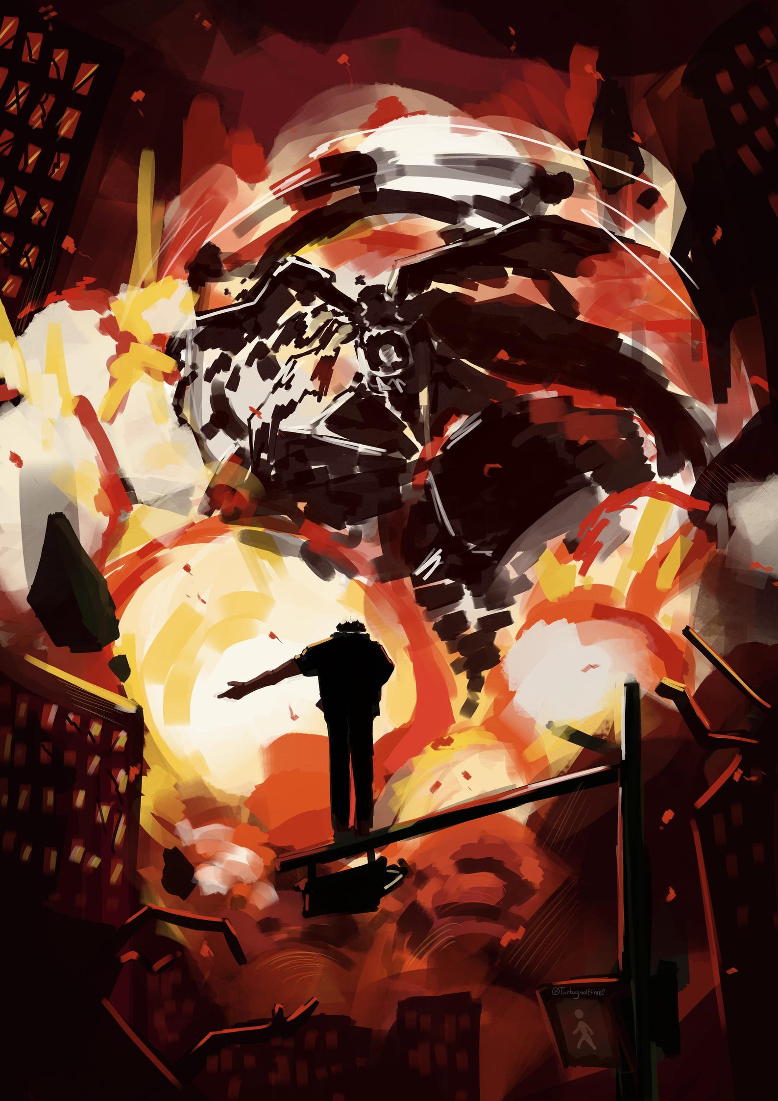 Sukuna V. Mahoraga Print - Etsy