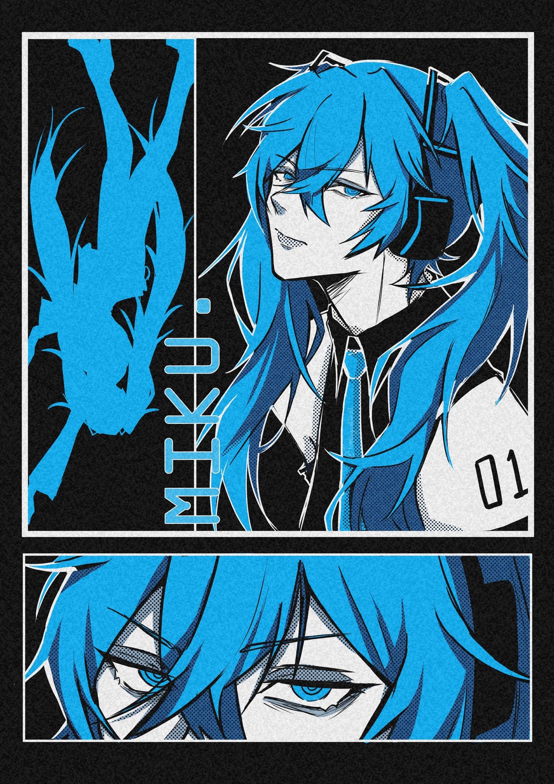 Miku. Print - Etsy
