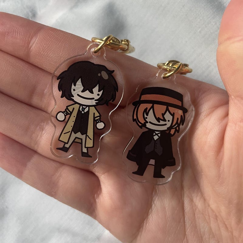 Bungou Stray Dogs Keychain - Etsy
