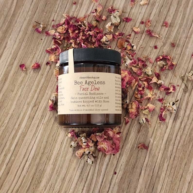 Rose Beeswax Face Dew: Ageless Moisturizer, Makeup Remover, Deeply ...