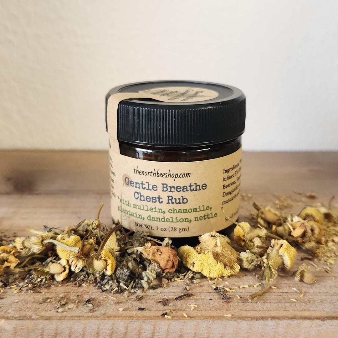 Gentle Breathe Chest Rub: Herbal Congestion Relief for Littles - Etsy