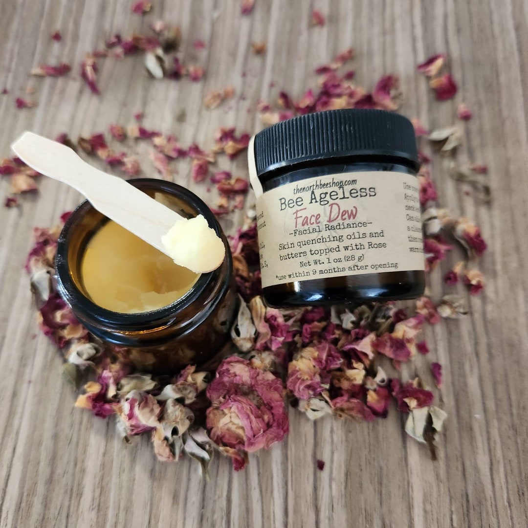 Rose Beeswax Face Dew: Ageless Moisturizer, Makeup Remover, Deeply ...