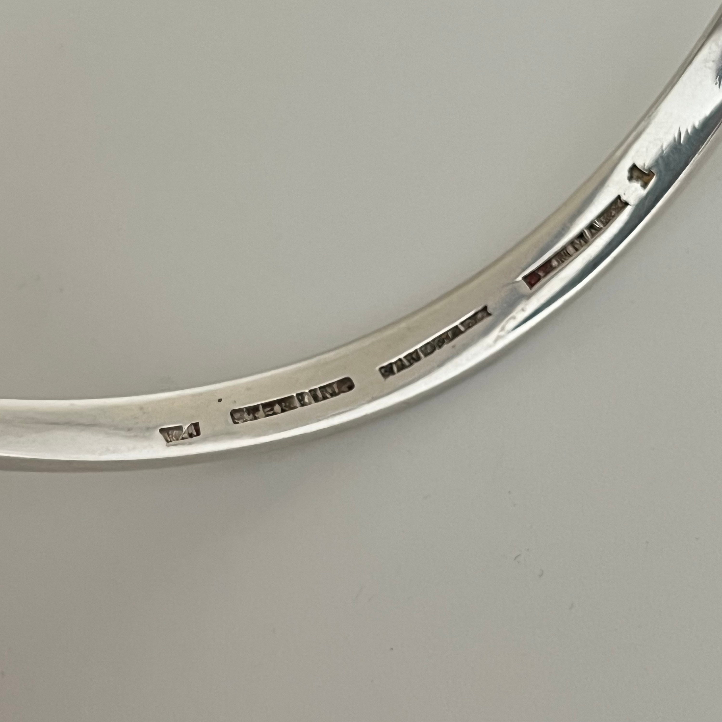 Vintage Modernist Ole Waldemar Jacobsen Danish Silver Neck Ring #1 - Etsy