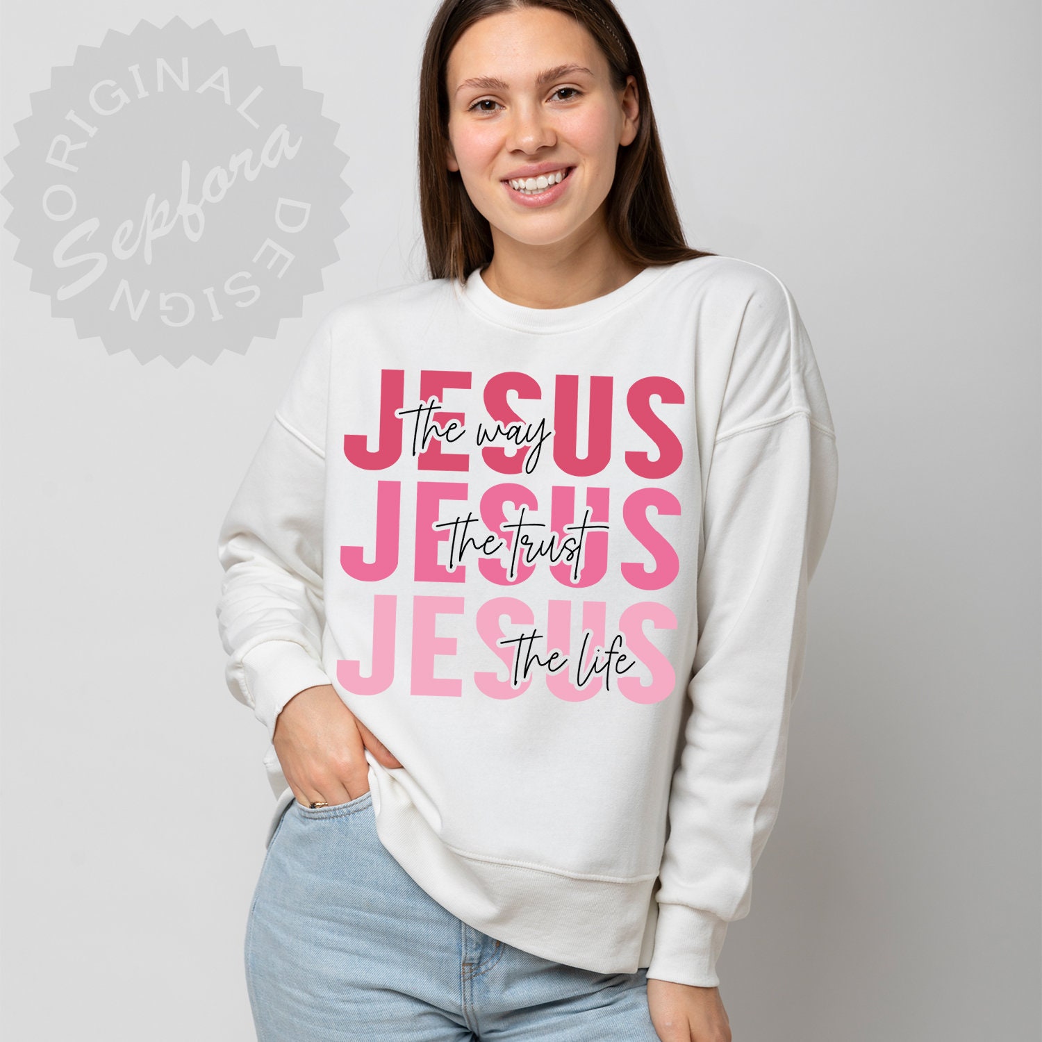 Retro Jesus Religious Svg Jesus the Way, the Trust, the Life Svg, Png ...
