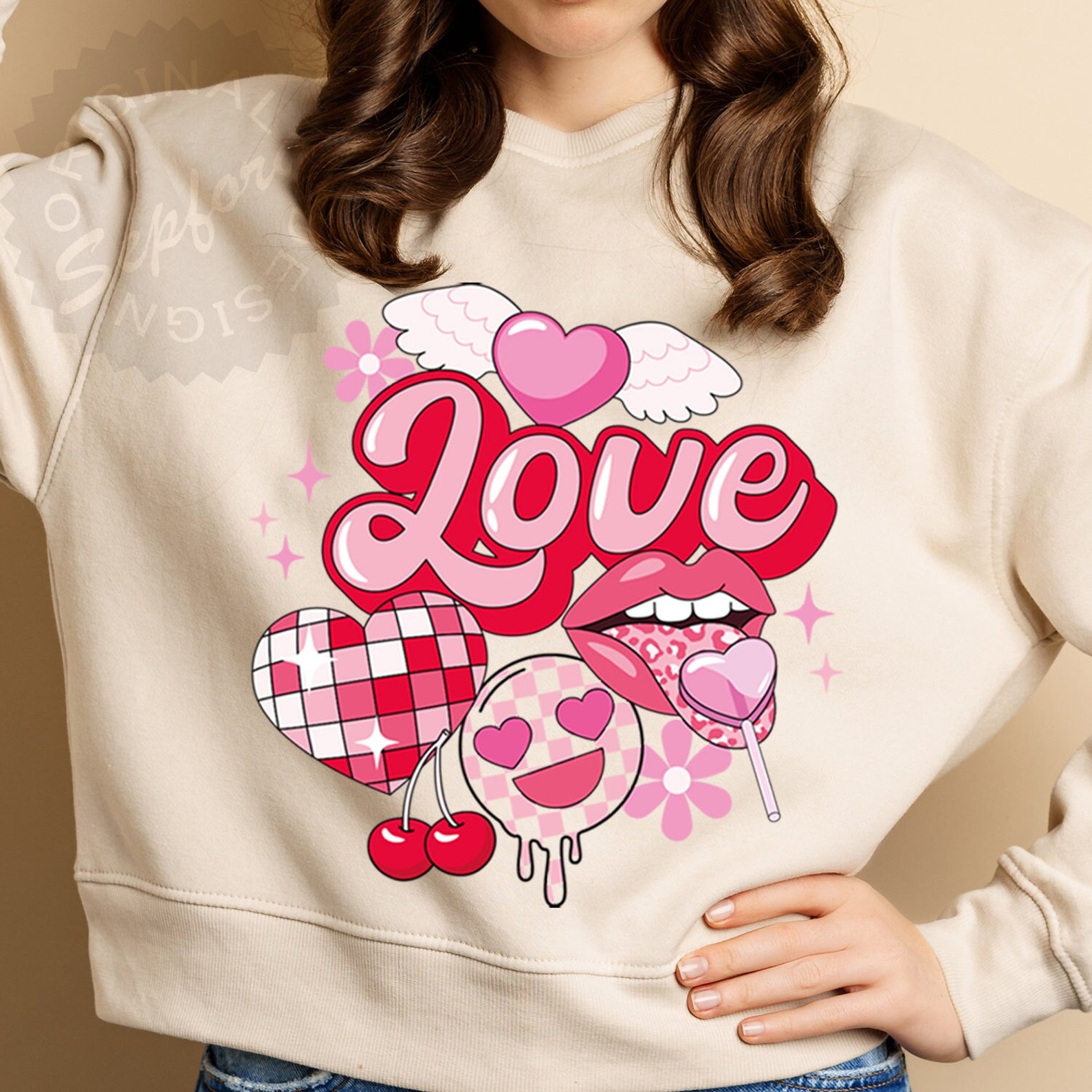 Retro Love Svg, Valentines Day Svg, Png. Retro Heart Design Tshirt for ...