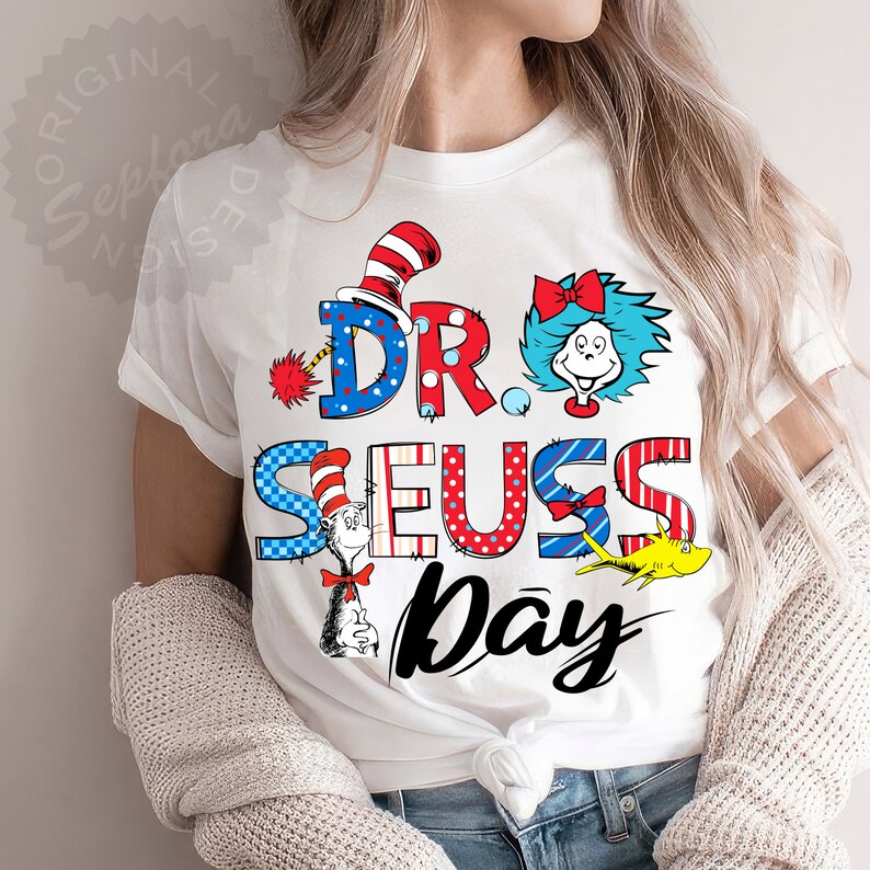 Dr. Seuss Day Svg Png for Sublimation Printing. Dr. Seuss Svg Design ...