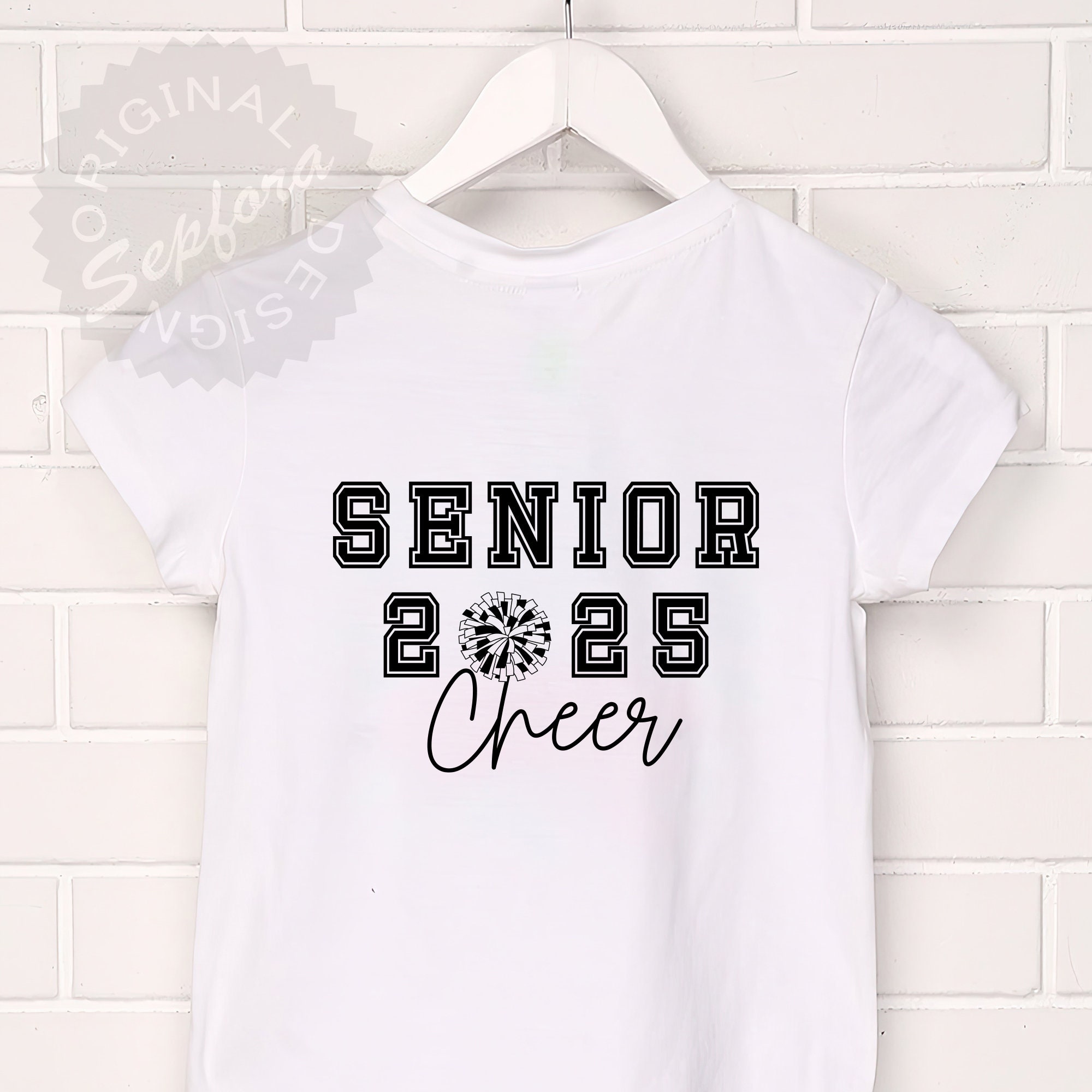 Cheer Senior 2025 Svg, Cheer Senior Png. Senior 2025 Shirt, T-shirt ...