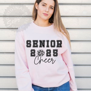 Cheer Senior 2025 Svg, Cheer Senior Png. Senior 2025 Shirt, T-shirt ...
