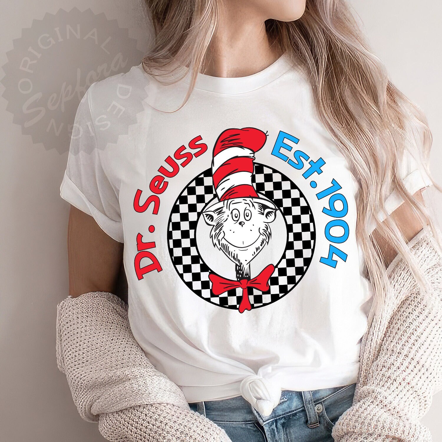 Dr. Seuss Day Png for Sublimation Printing. Dr Seuss Est. 1904 Png ...