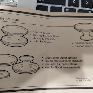 Vintage Tupperware Serve-it-all Set - Etsy