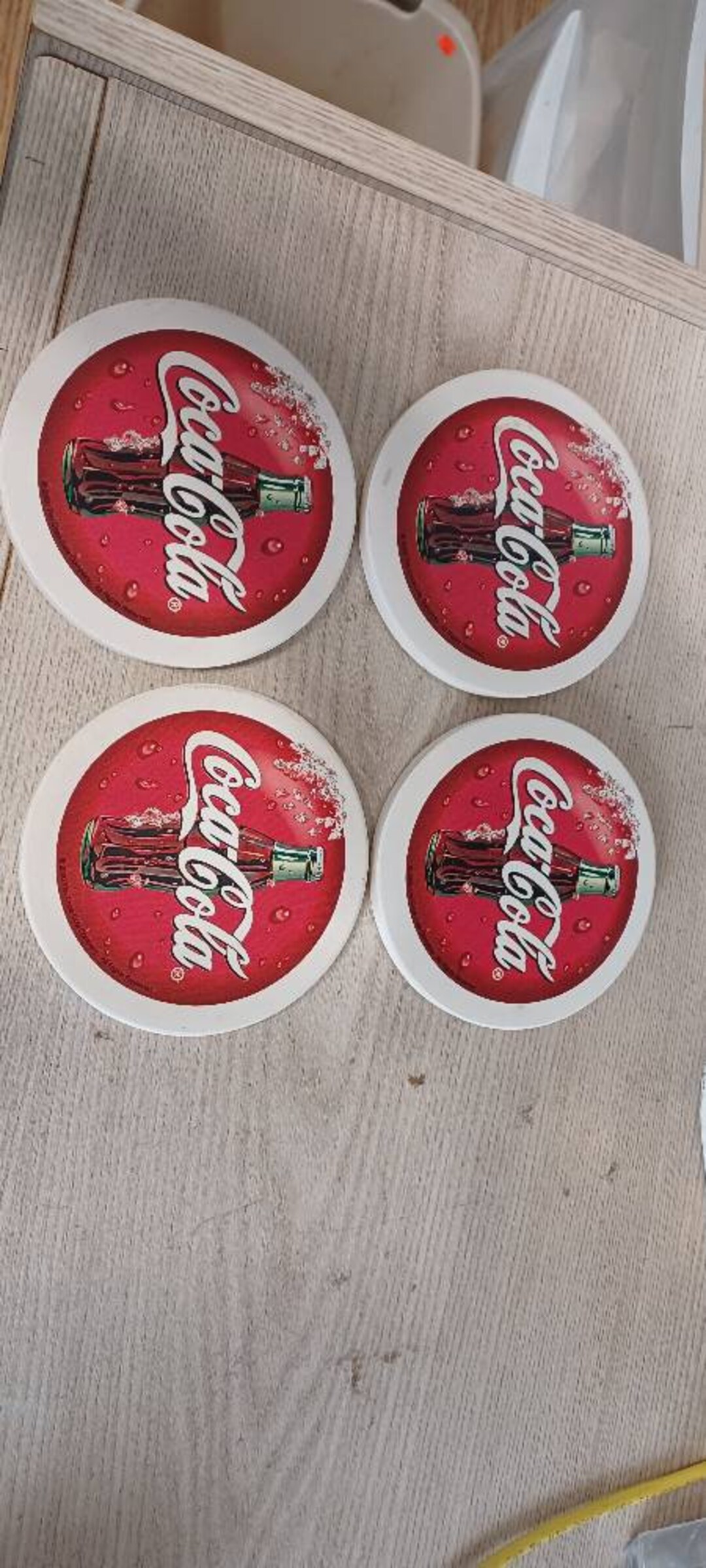 Vintage Coca-cola Coasters - Etsy
