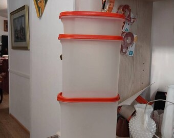 Vintage Tupperware Modular Mates Canisters Storage Containers - Etsy