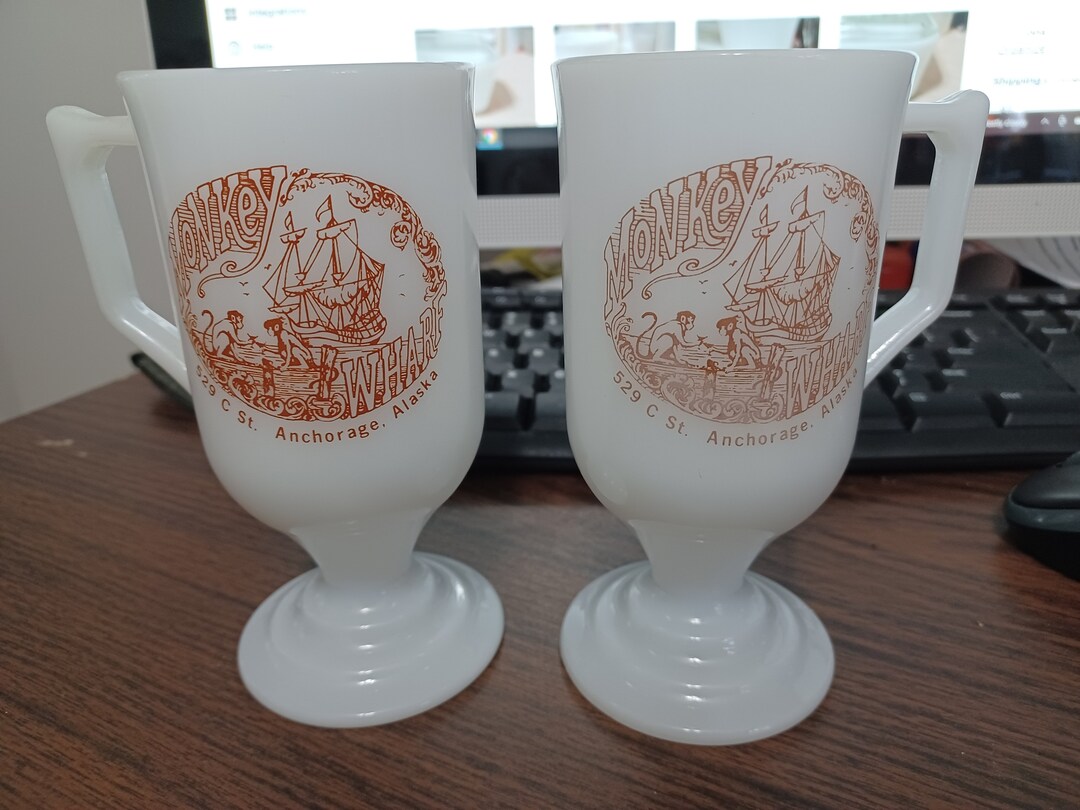 Vintage Monkey Wharf Anchorage Alaska Mugs - Etsy