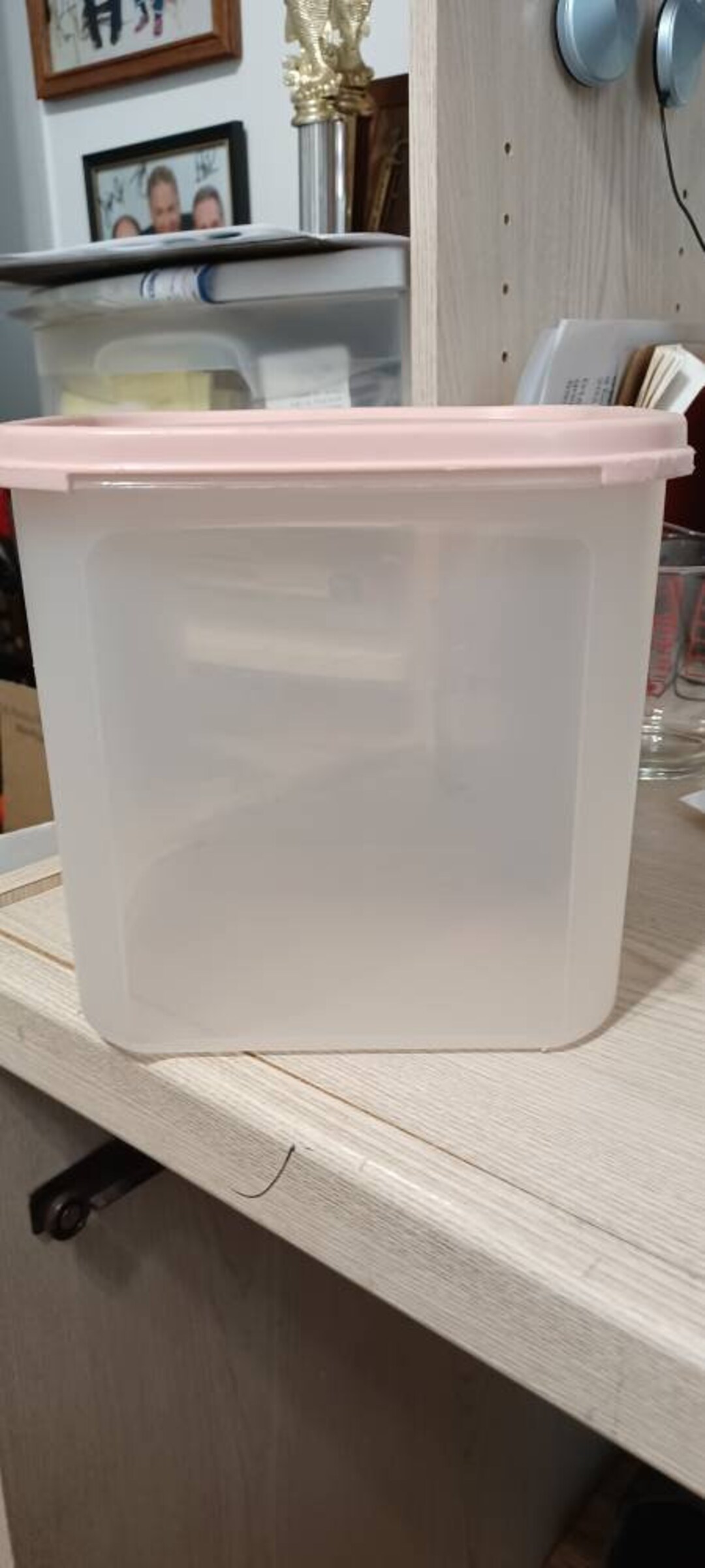 Vintage Tupperware Modular Mate.. Number 1621.. 17 Cup..pink - Etsy