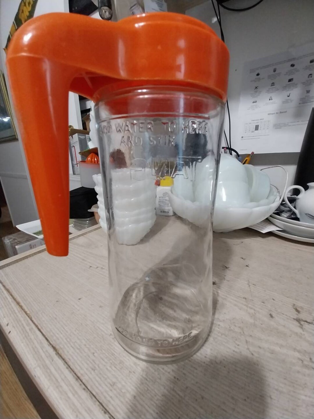 Vintage Anchor Hocking Tang Pitcher - Etsy