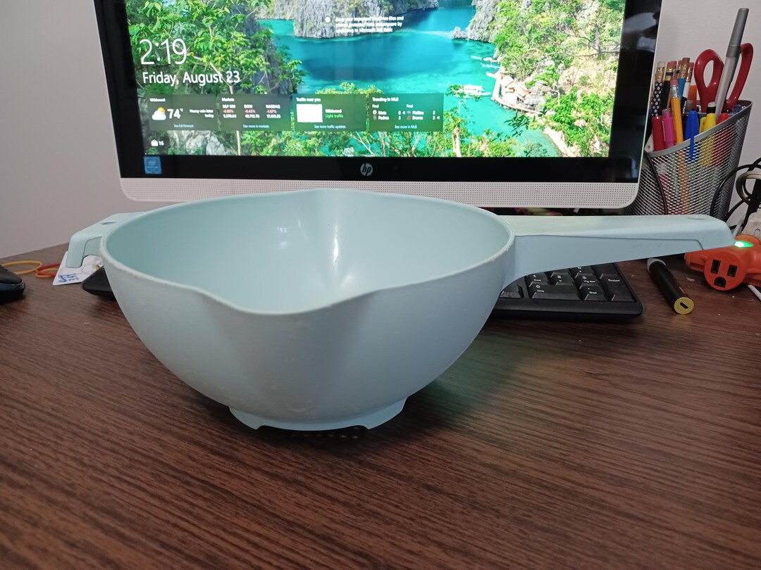 Vintage Tupperware Strainer/colander 1523 2 Qt. - Etsy