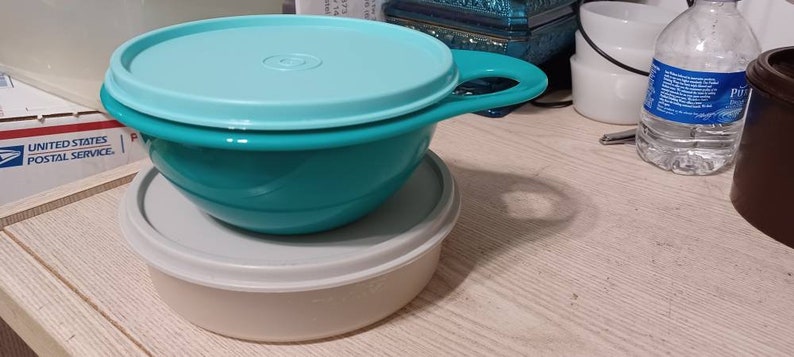 Vintage Tupperware Bowls Numbers 6809 and 1405 - Etsy