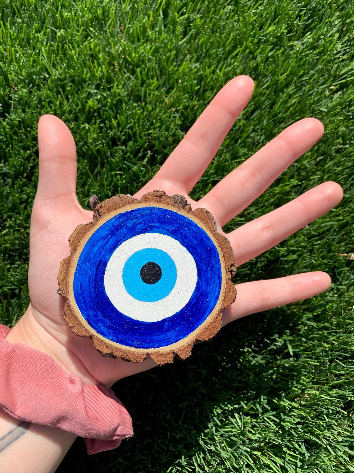 Painted Wood Rounds - Etsy