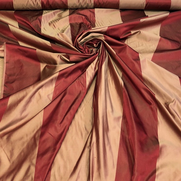 Stripe Silk Fabric - Etsy