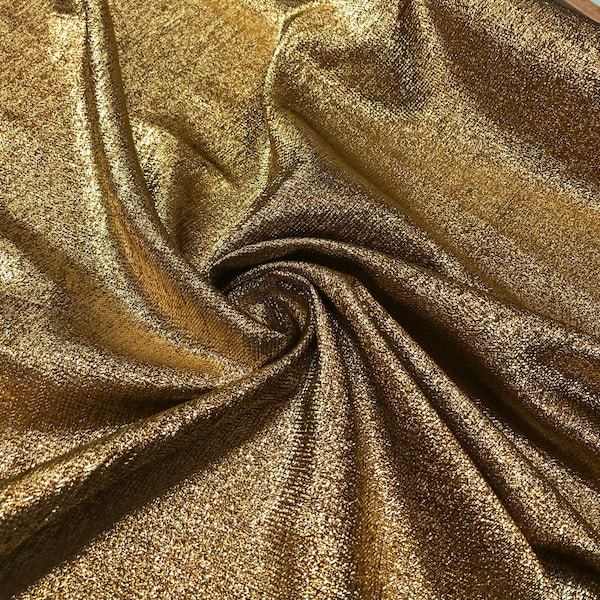 Gold Lame Fabric - Etsy