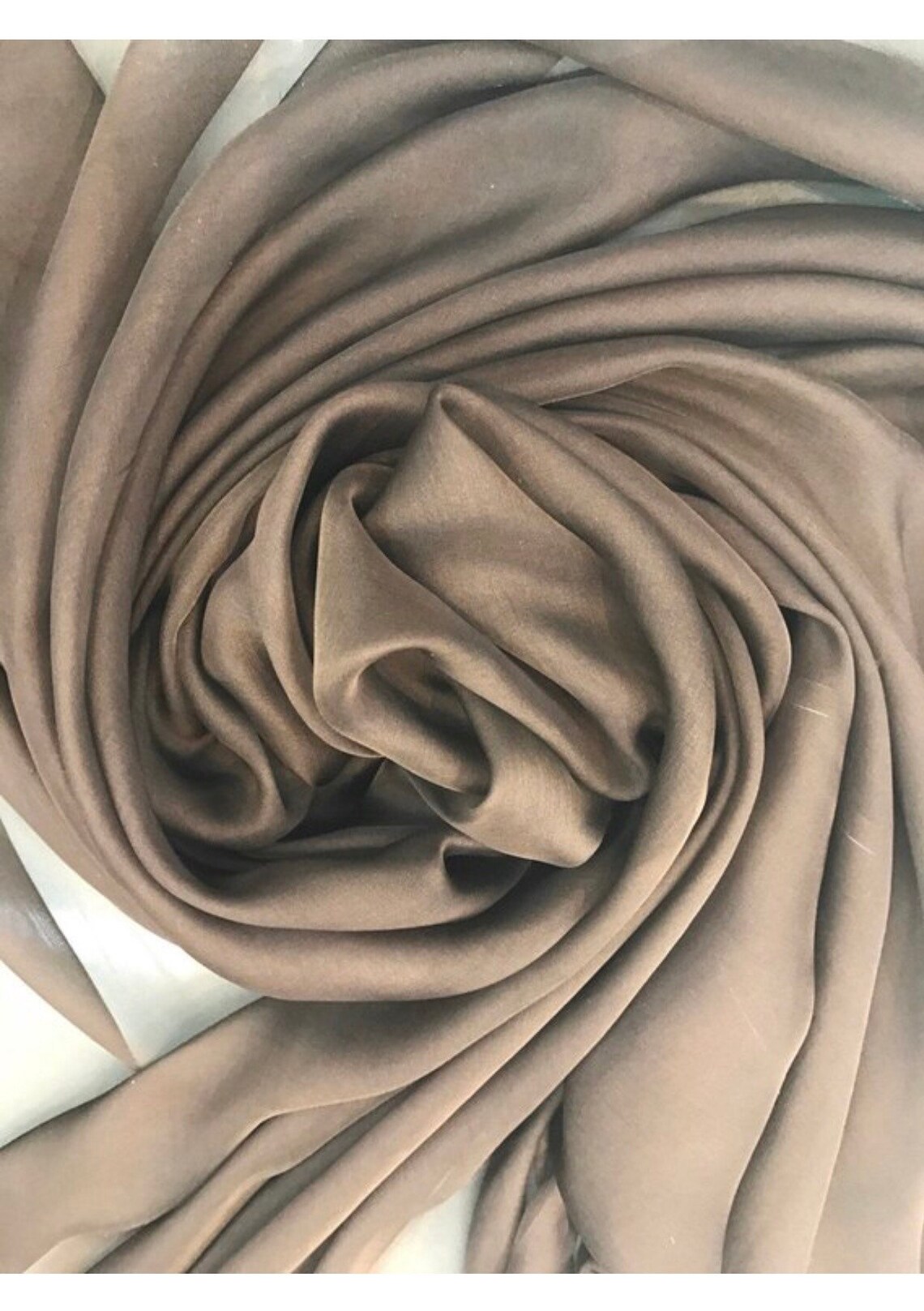 Silk Chiffon 54 Wide Bronze Color Silk French Chiffon | Etsy