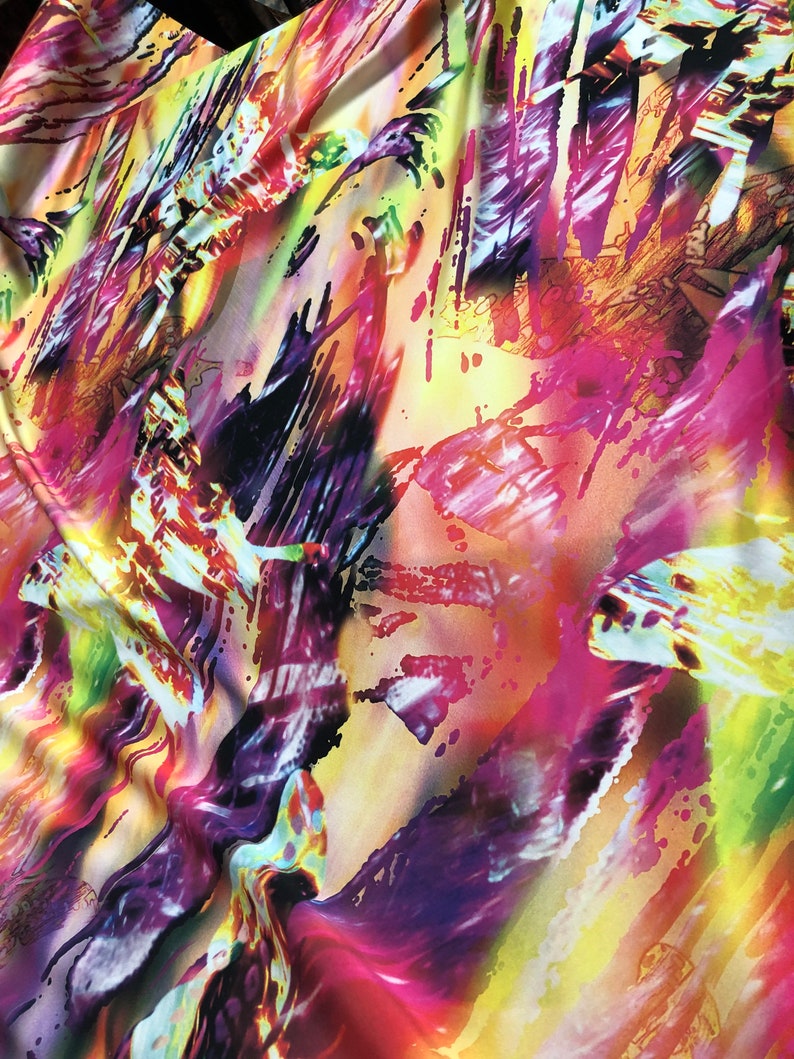 Beautiful Multi Color Hand Paint Style Designer Pattern - Etsy