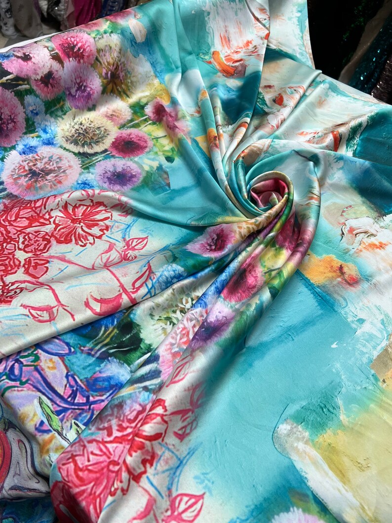 Beautiful Multi Color Floral Design Border Style Designer - Etsy