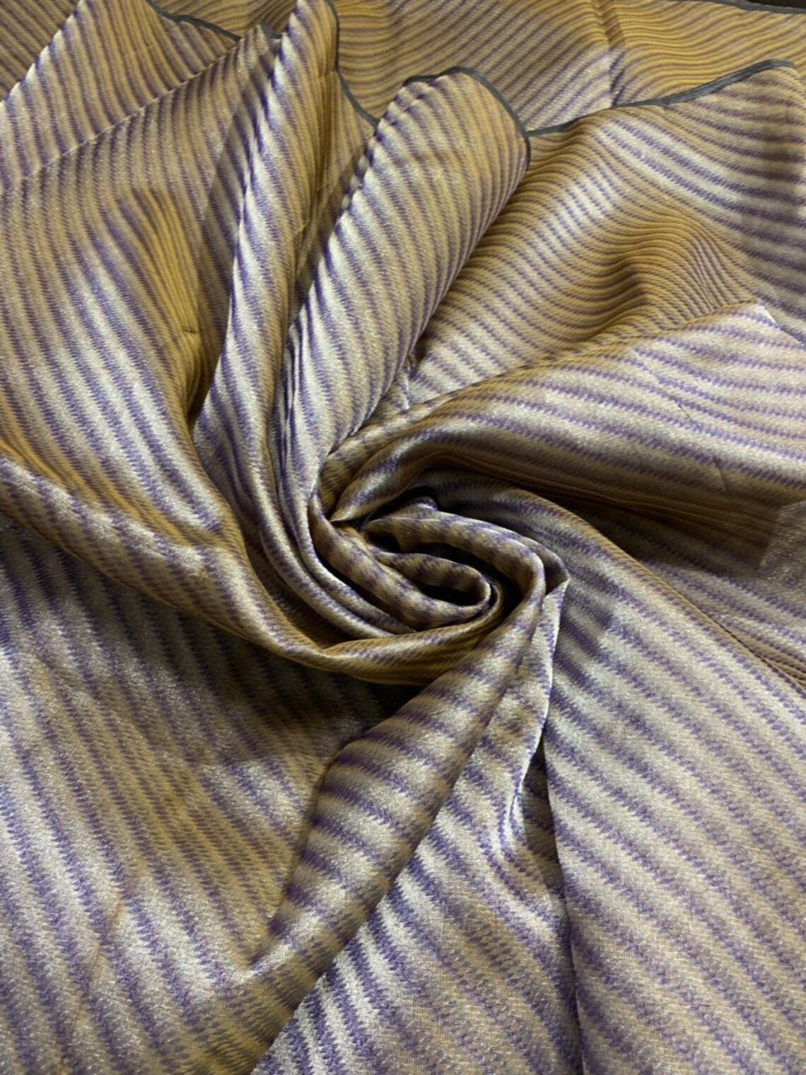 Matalic Tissure Organza 45 Wide Beautiful Copper Purple - Etsy