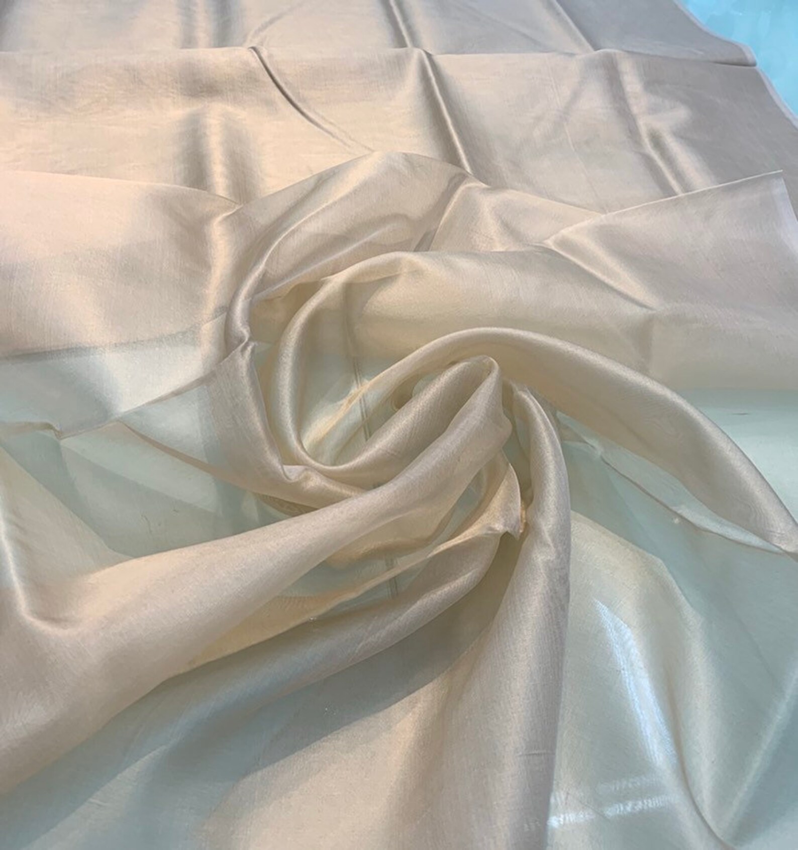 Silk Organza Fabric 44 Wide Sold by the Yard Beautiful - Etsy