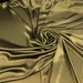 Silk Charmouse 54" Wide Beautiful Dark Olive Green Color Silk Satin ...