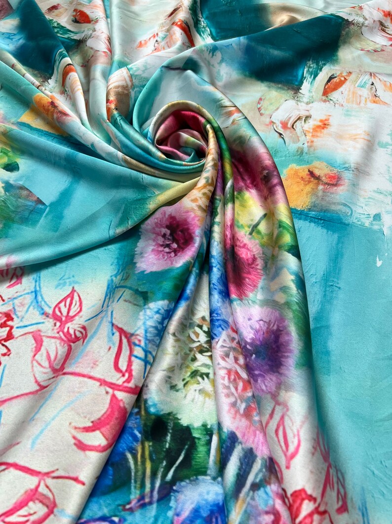 Beautiful Multi Color Floral Design Border Style Designer - Etsy