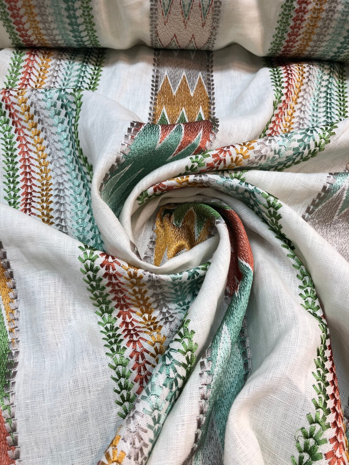 Linen Embroidery Fabric 60 Wide | Etsy