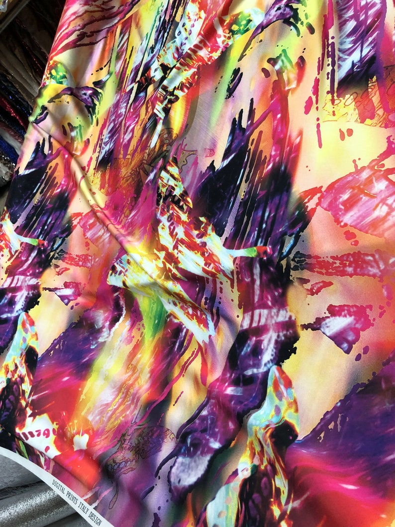 Beautiful Multi Color Hand Paint Style Designer Pattern - Etsy